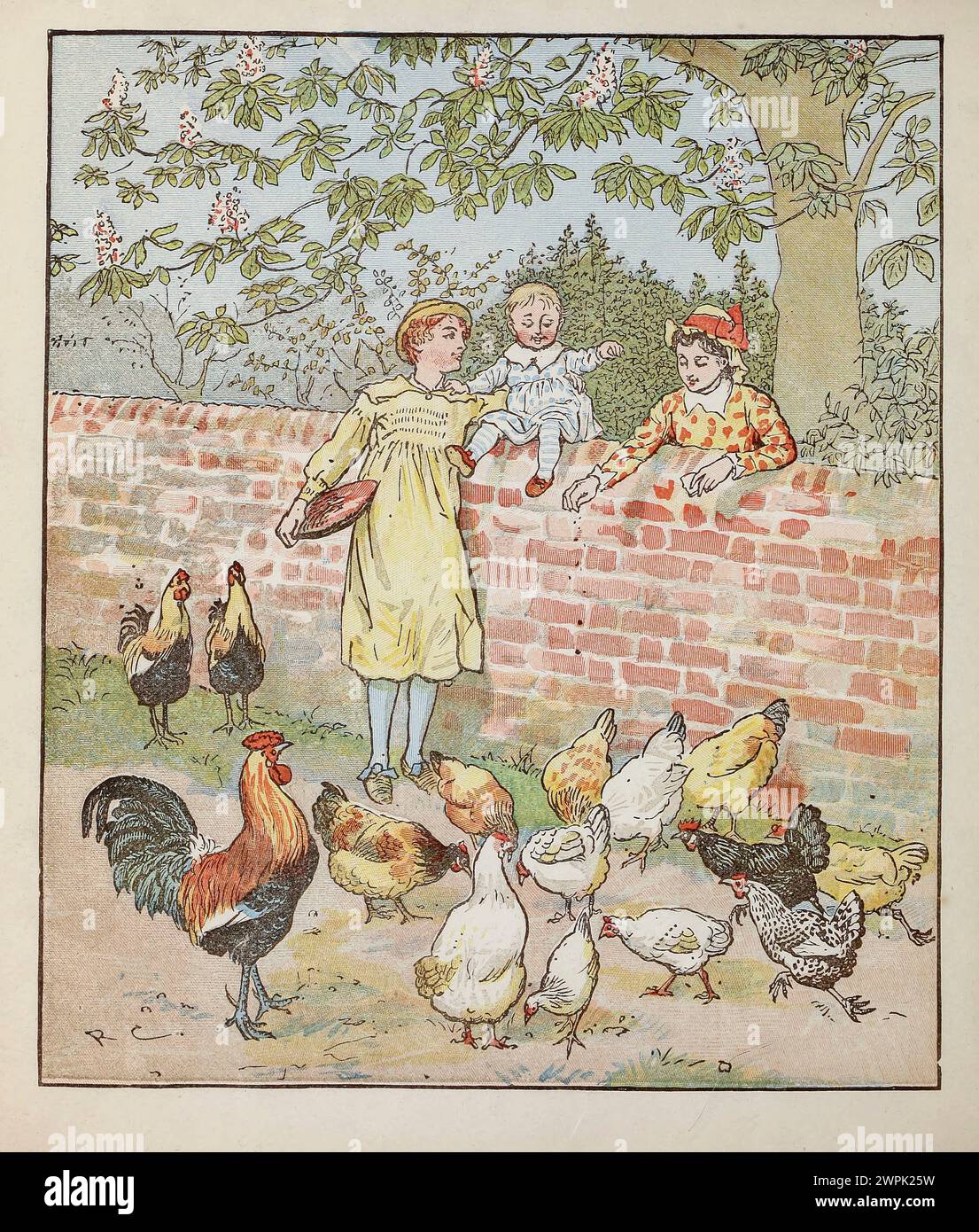 The farmer's boy by Randolph Caldecott Stock Photo - Alamy