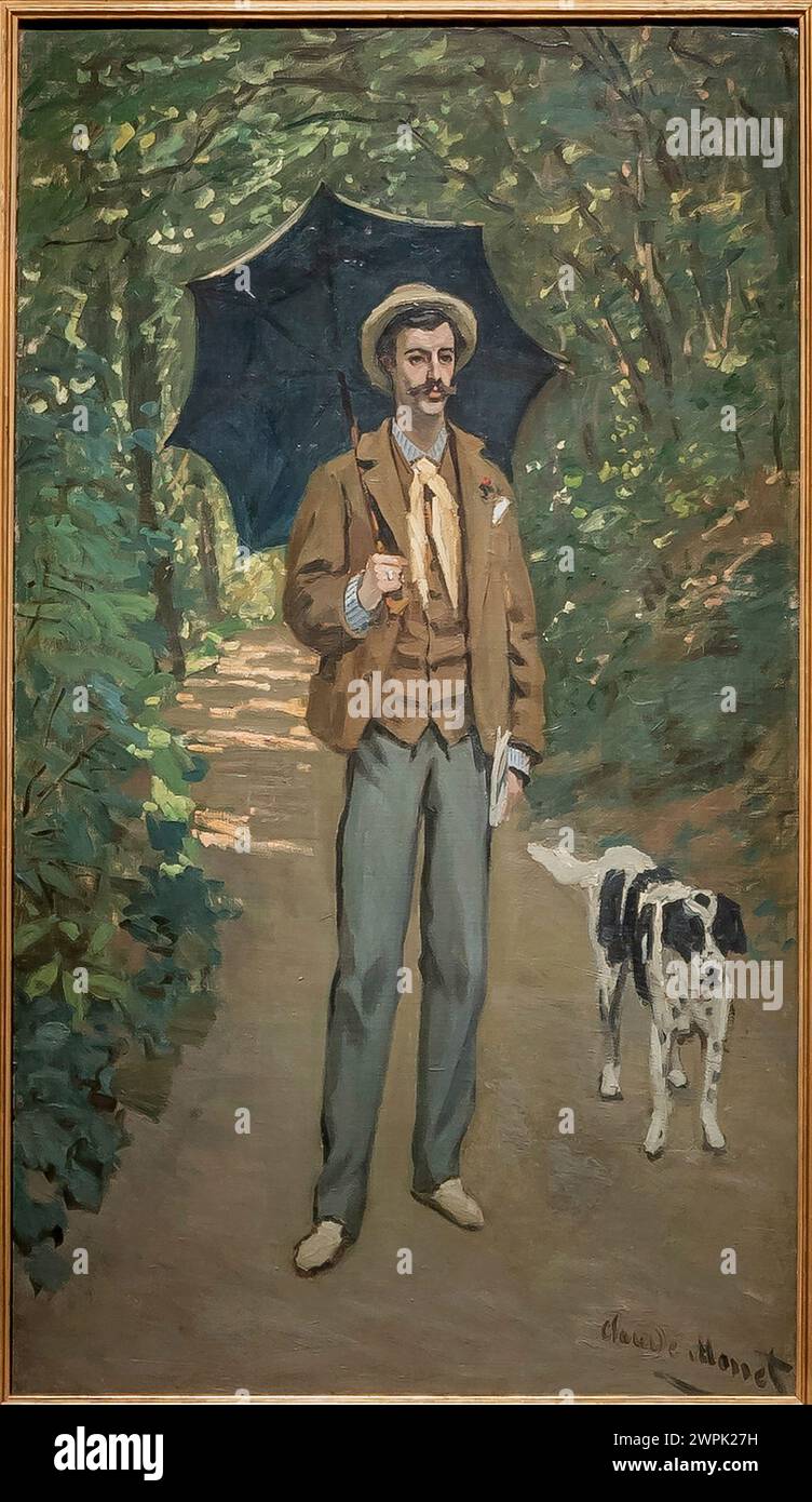 “Man with a Parasol”, 1865-1867, Claude Monet (1840-1926), Thyssen ...