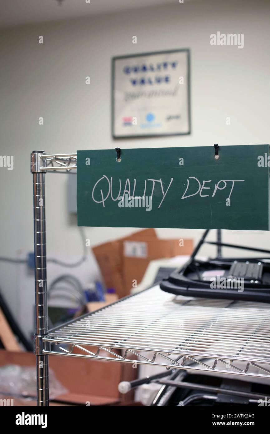 quality lab and quality control quality department in company Stock ...