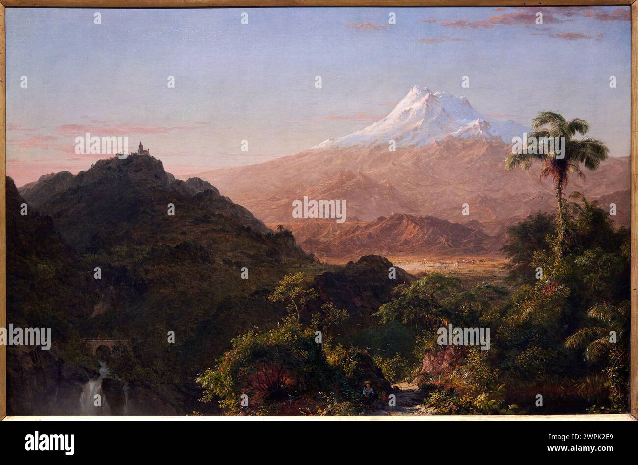 Frederic Edwin Church, (1826-1900), South American Landscape, 1856 ...