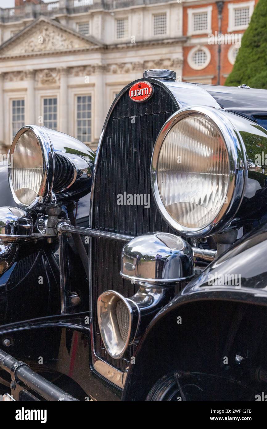 Bugatti car grill hi-res stock photography and images - Alamy