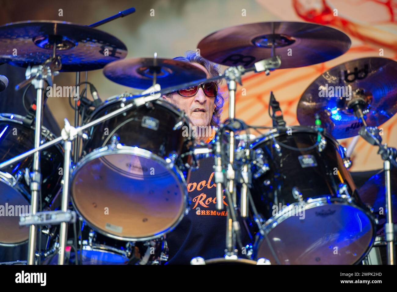 July 17, 2022: Tom Hunting - Exodus play a concert at the Luppolo In ...