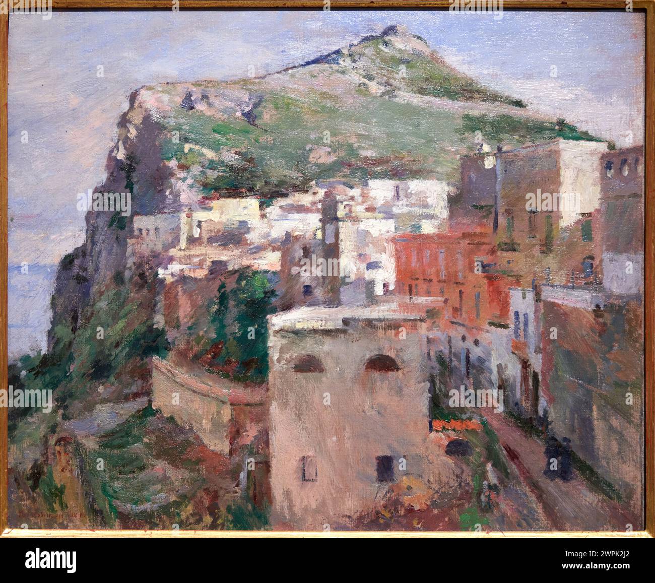 Theodore Robinson, (1852- 1896), Capri, 1890 Stock Photo - Alamy