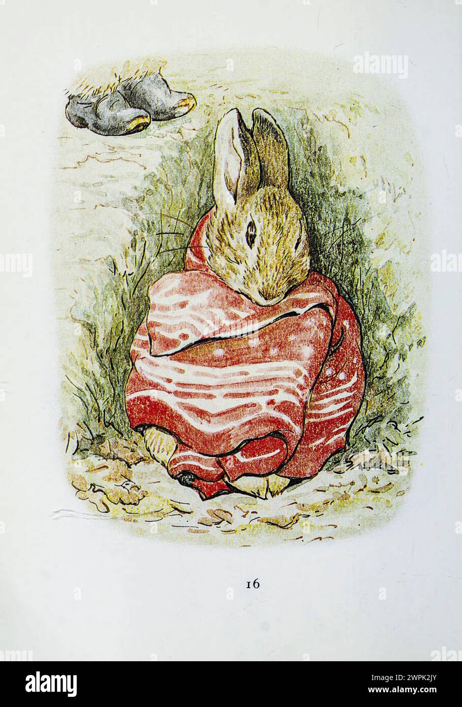 Peter rabbit garden illustration hi-res stock photography and images ...