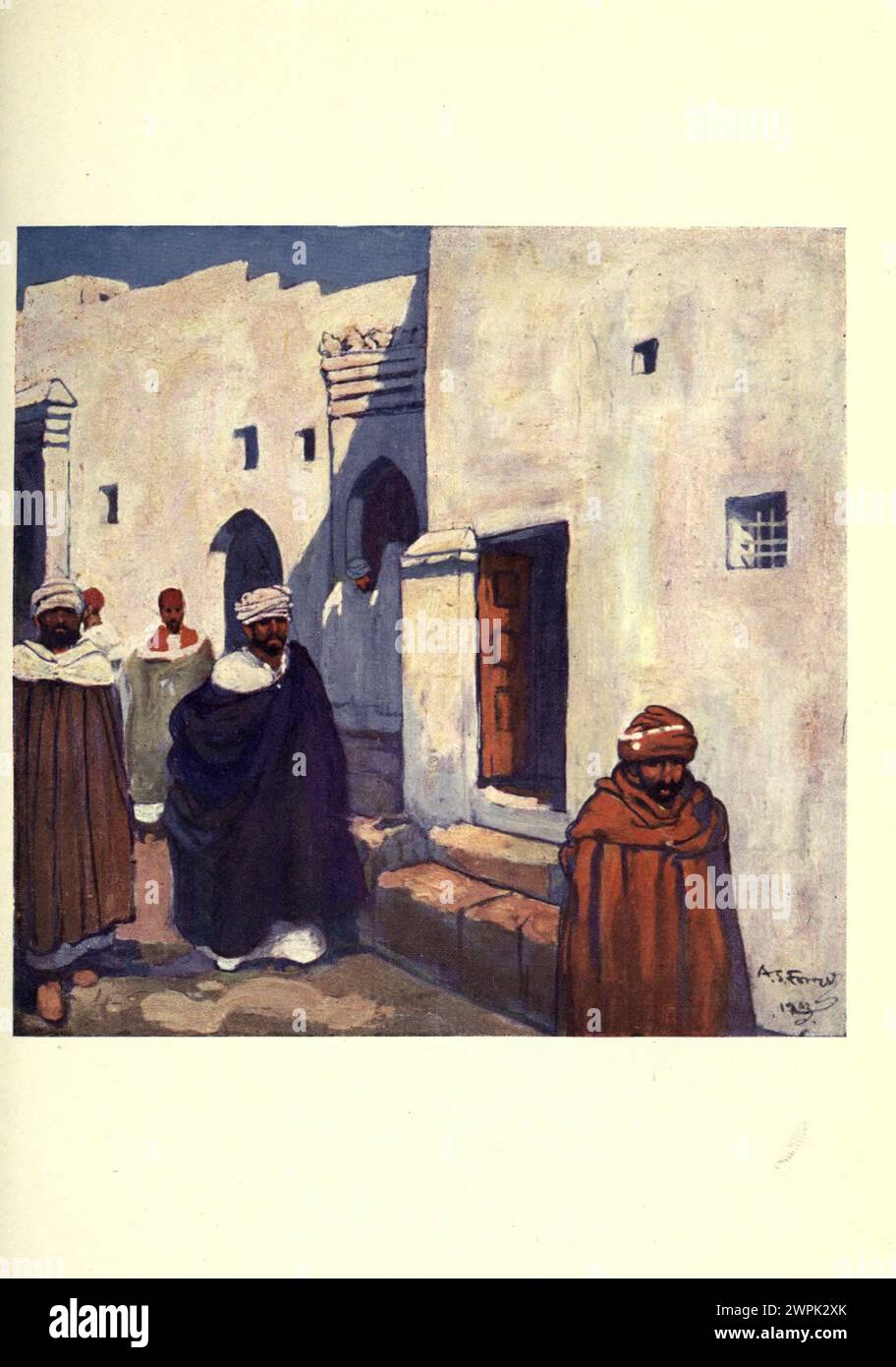 Arabs street painting hi-res stock photography and images - Alamy