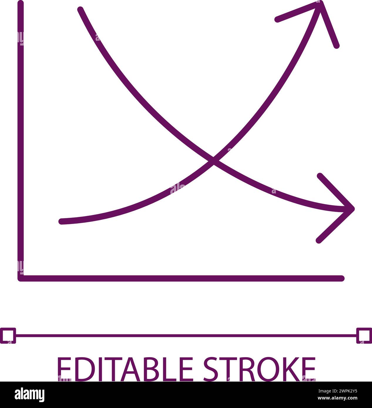 Supply and demand curve Stock Vector Images - Alamy