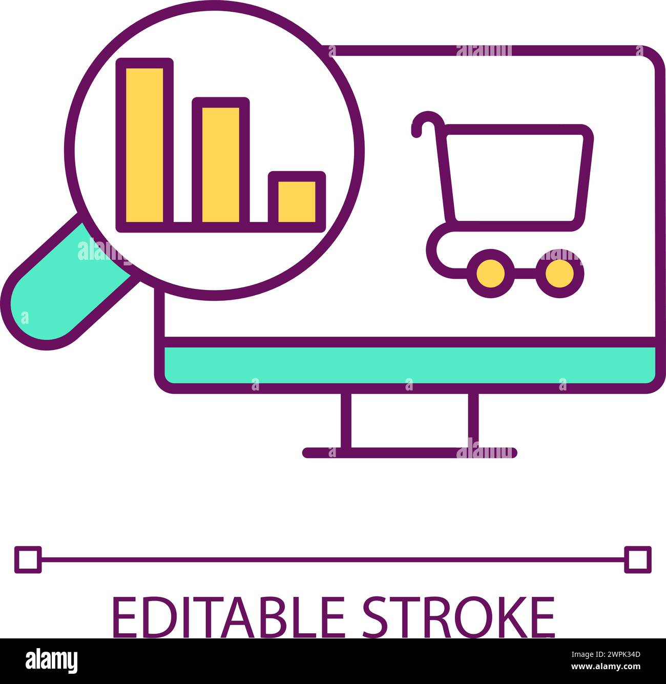 Keep track of data Stock Vector Images - Alamy