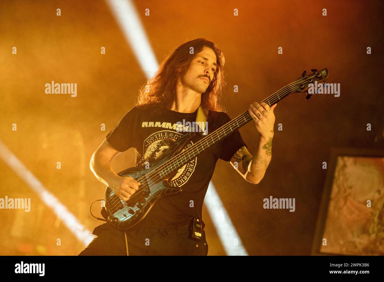 May 23, 2023: Clay Gober - Polyphia perform in Milan, Italy Stock Photo ...