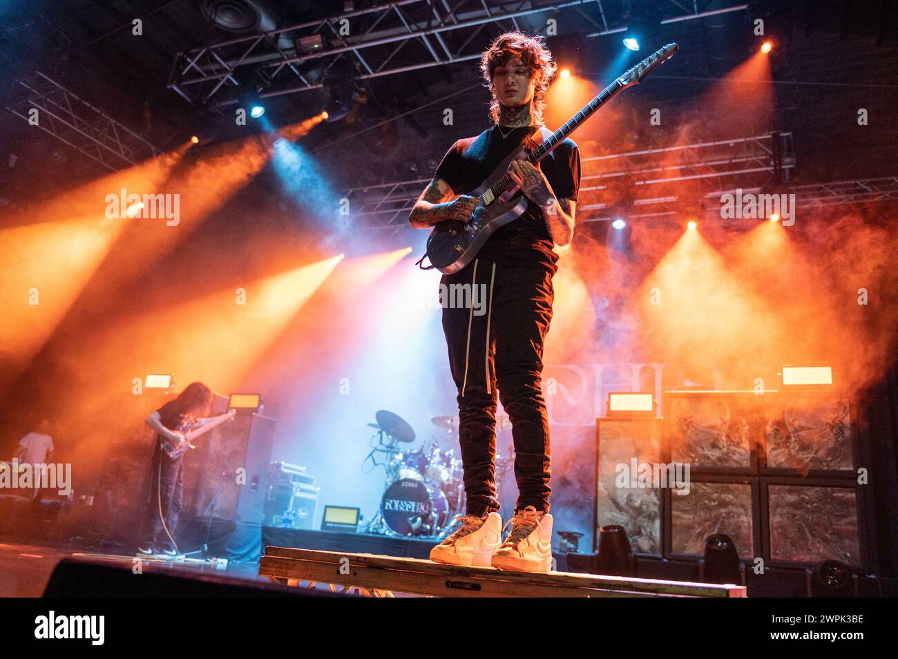 May 23, 2023: Tim Henson- Polyphia perform in Milan, Italy Stock Photo ...