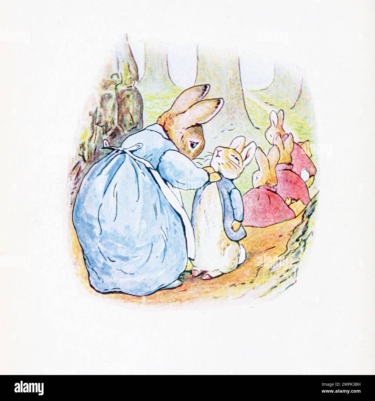Peter rabbit garden illustration hi-res stock photography and images ...