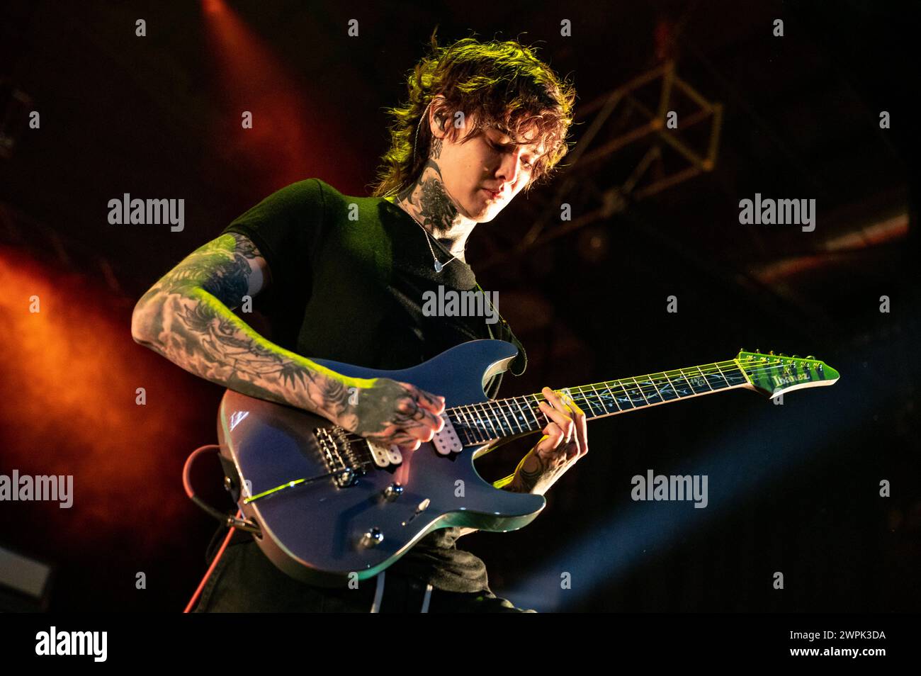 May 23, 2023: Tim Henson- Polyphia perform in Milan, Italy Stock Photo ...