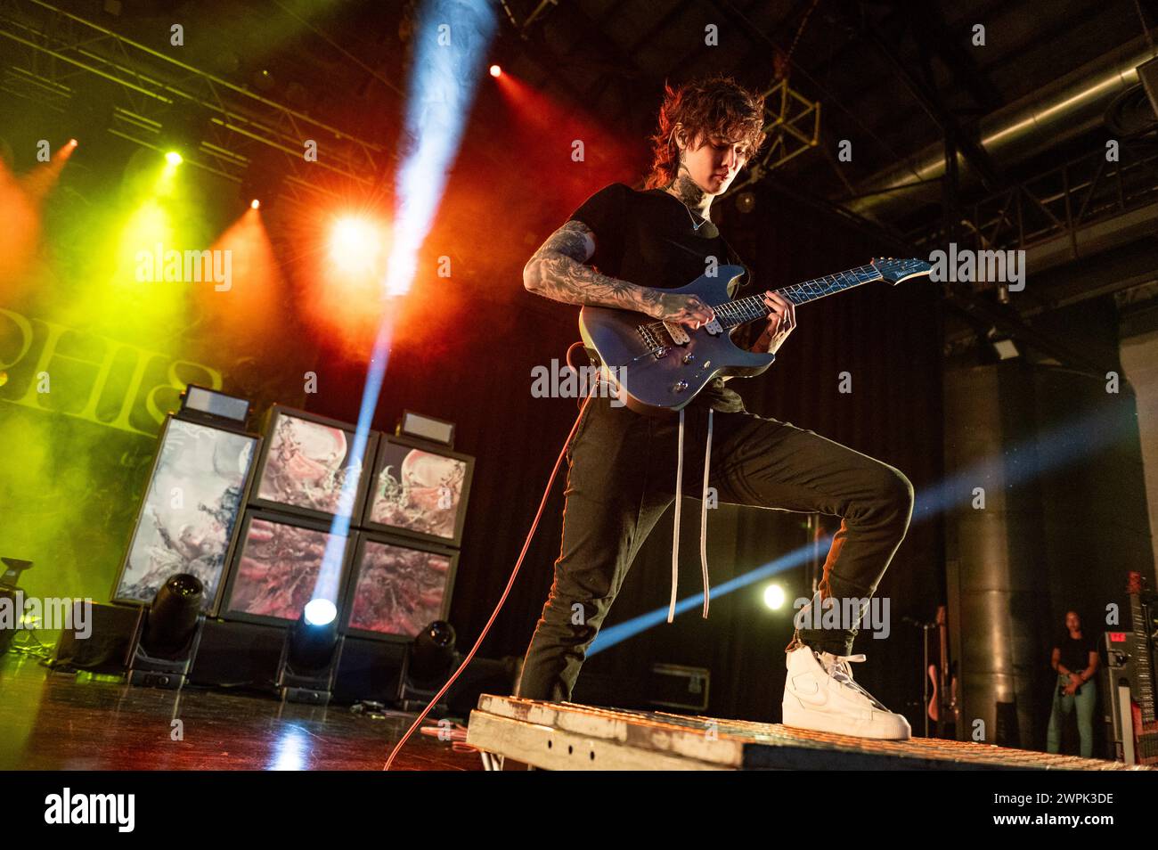 May 23, 2023: Tim Henson- Polyphia perform in Milan, Italy Stock Photo ...