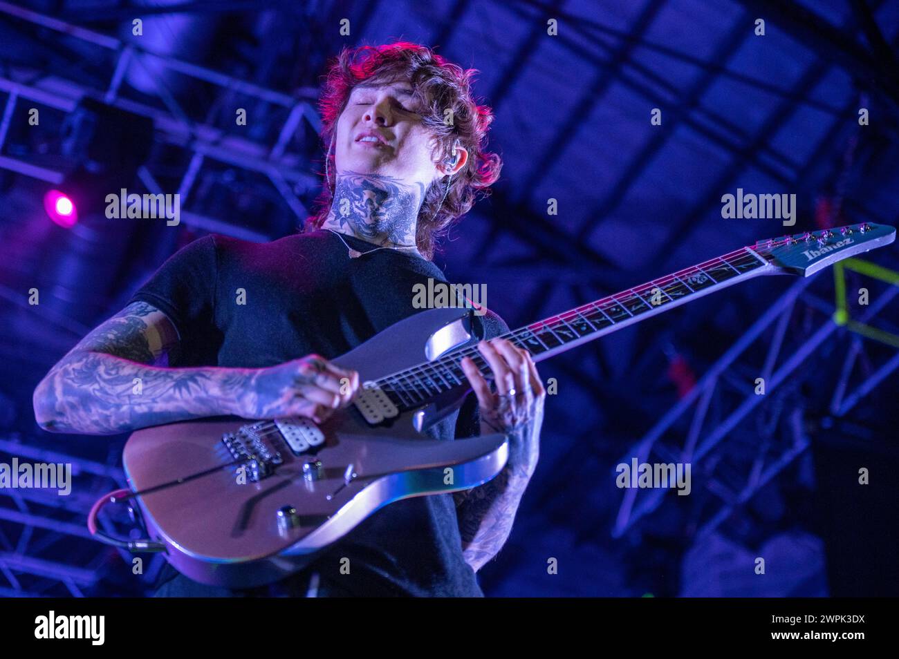 May 23, 2023: Tim Henson- Polyphia perform in Milan, Italy Stock Photo ...