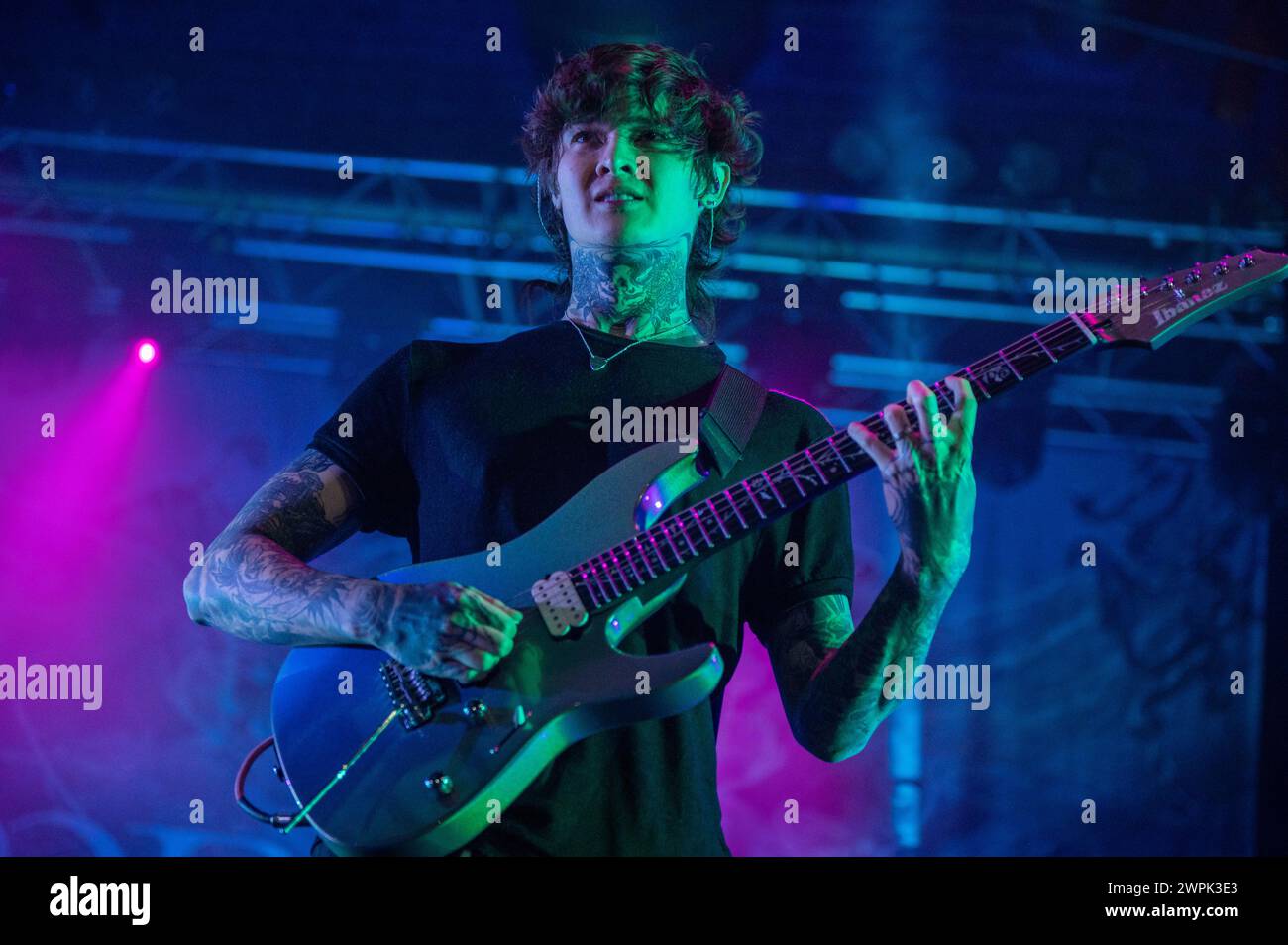 May 23, 2023: Tim Henson- Polyphia perform in Milan, Italy Stock Photo ...