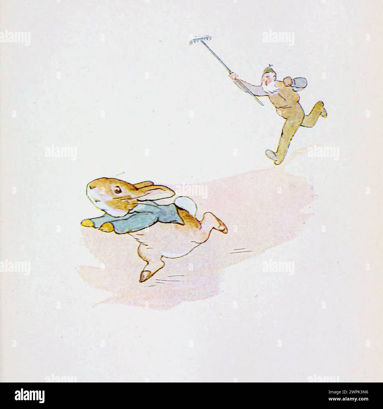 Peter rabbit garden illustration hi-res stock photography and images ...