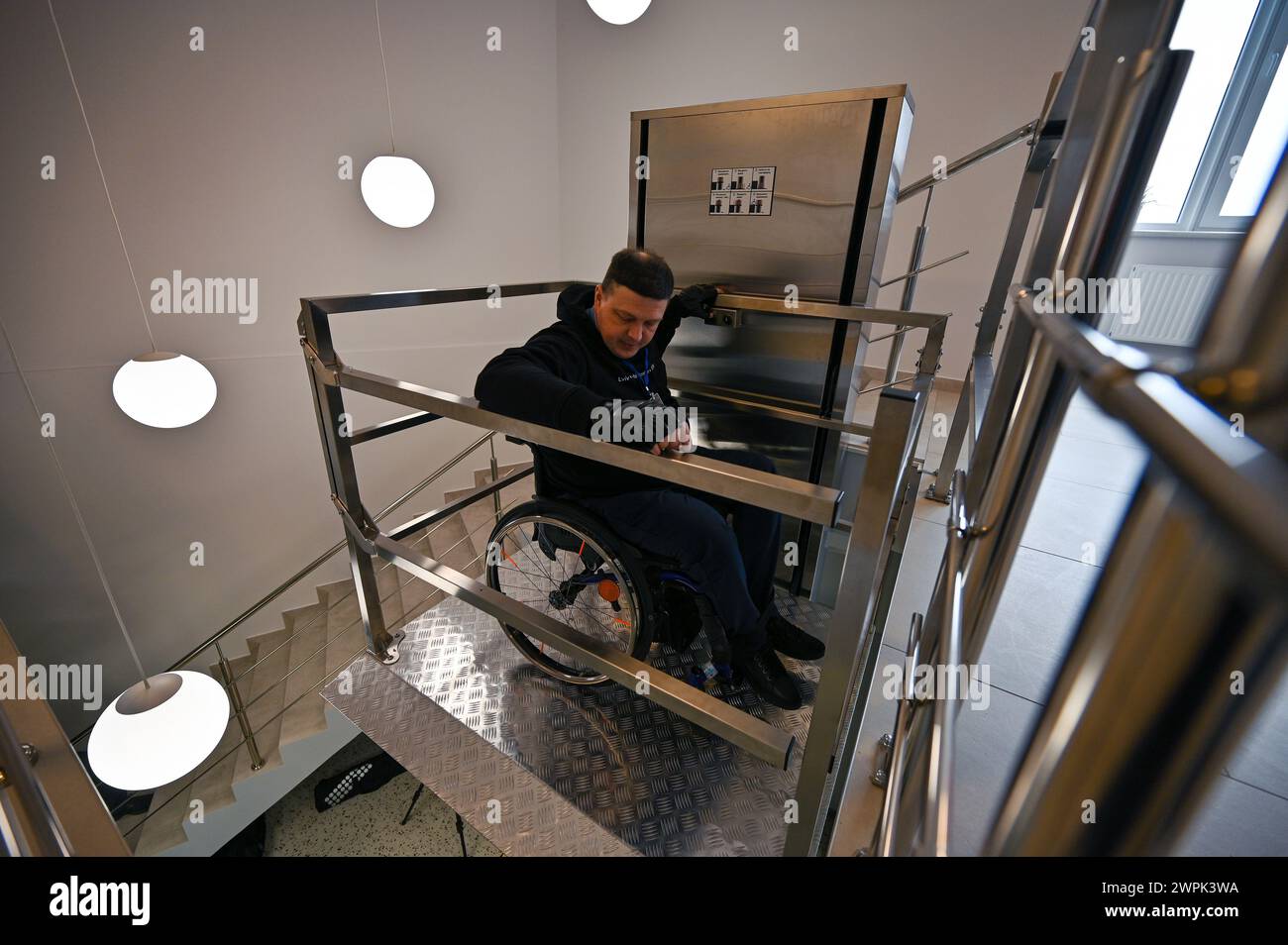 LVIV, UKRAINE - MARCH 7, 2024 - Military psychologist and former ...