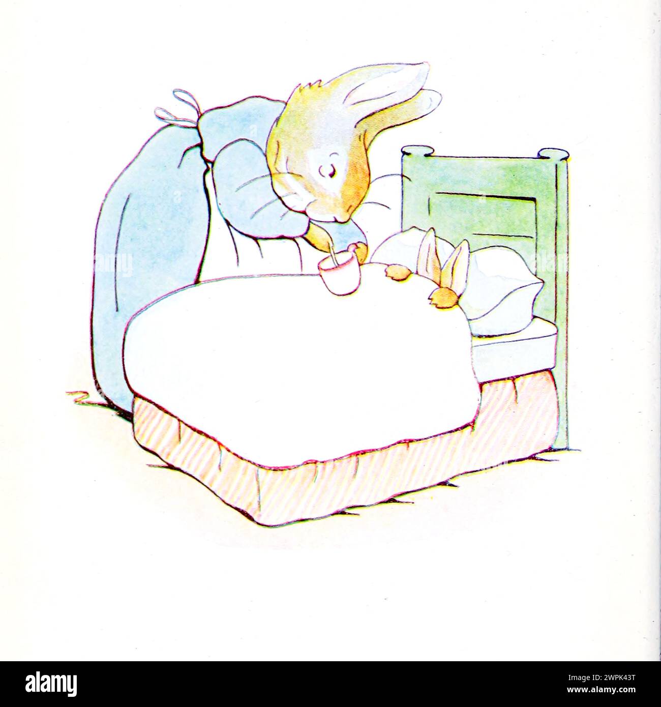 Peter rabbit garden illustration hi-res stock photography and images ...