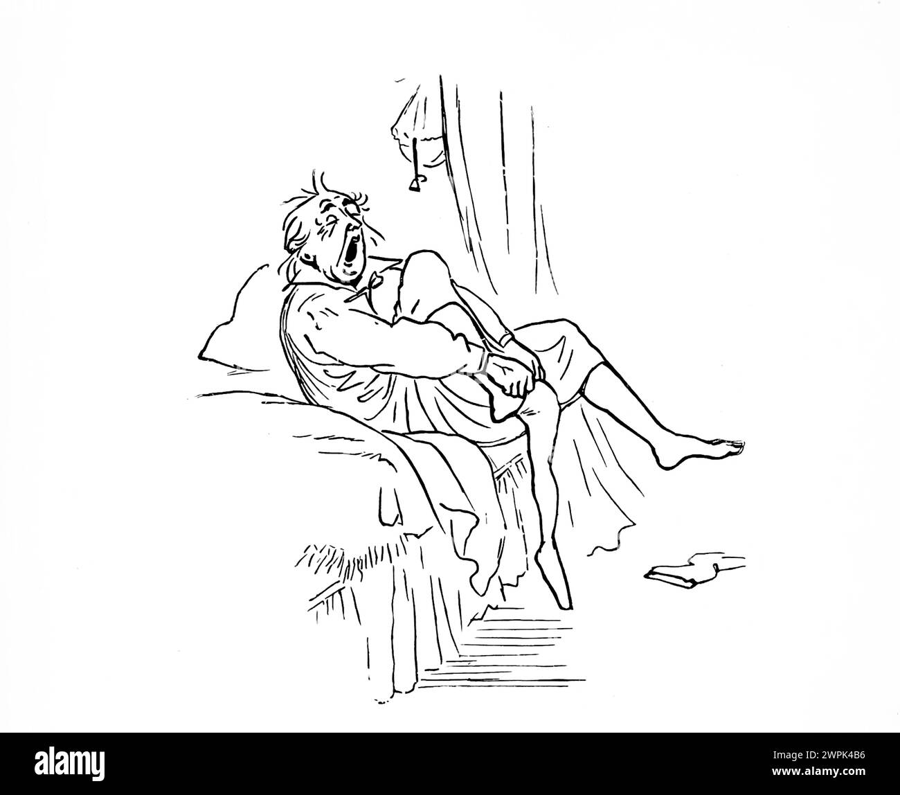 Mad Dog a poem by Oliver Goldsmith illustrated by Randolph Caldecott ...