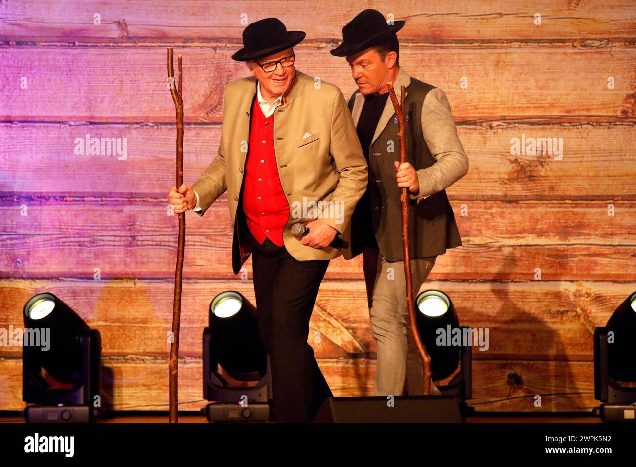 Michael Hartl und Stefan Mross beim Konzert Könige der Volksmusik - Die ...