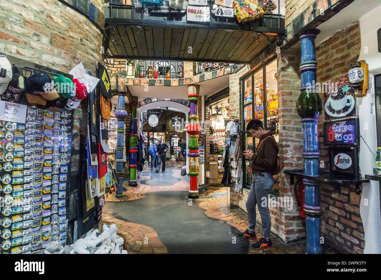 Hundertwasser style hi-res stock photography and images - Alamy