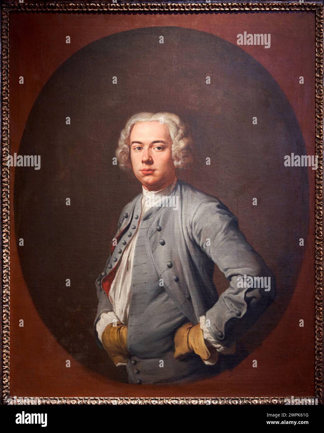 Giacomo Ceruti, Milán, 1698-1767, Portrait of a Man, 1740-1742 Stock ...