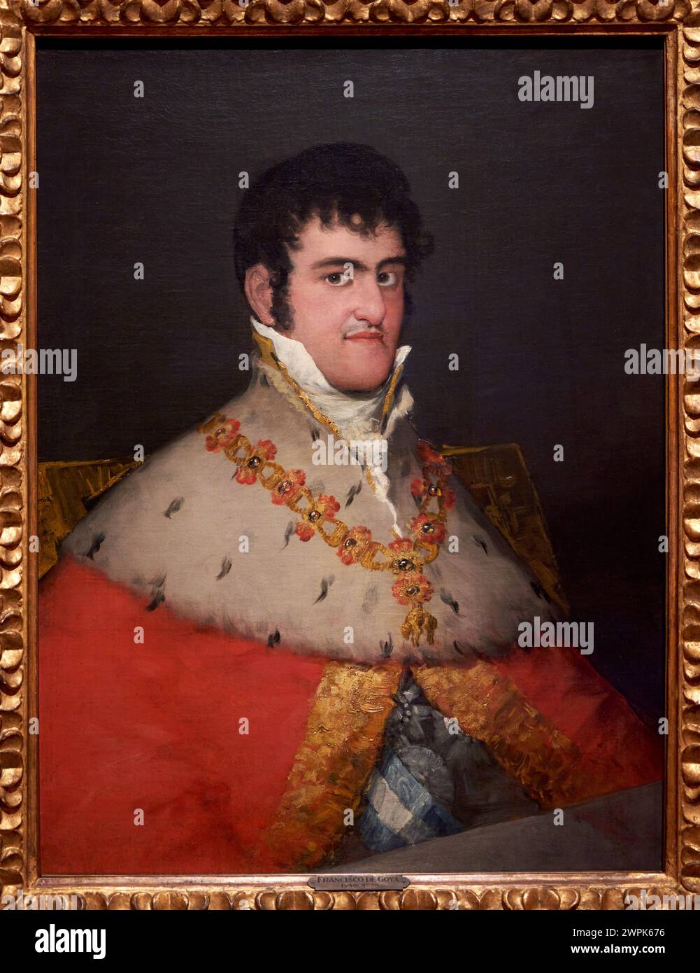 "Portrait of Ferdinand VII", 1814-1815, Francisco de Goya, Thyssen ...