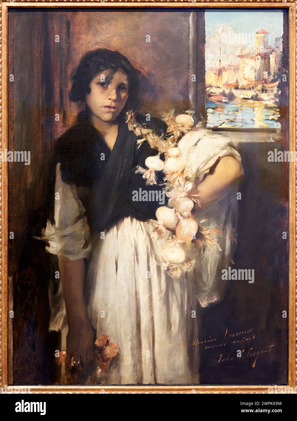 "Venetian Onion Seller", 1880-1882, John Singer Sargent, Thyssen Bornemisza Museum, Madrid ...
