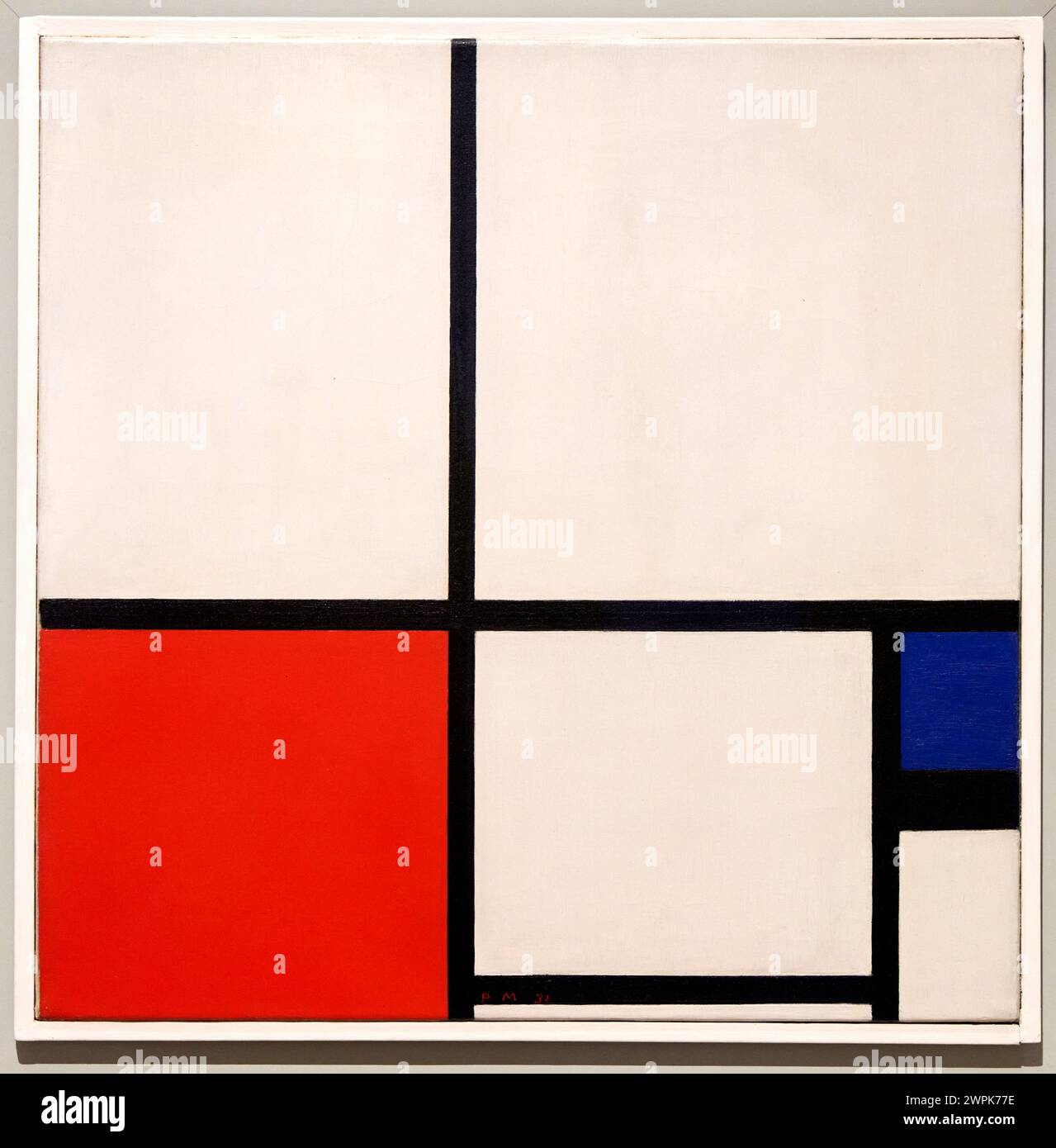 "Composition in Colours/Composition No. I with Red and Blue", 1931 ...