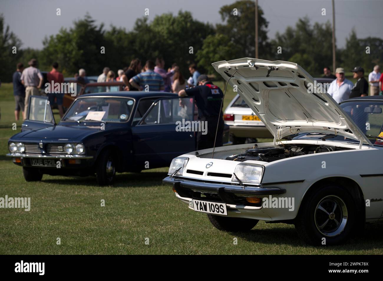 26/07/14 Triumph Dolomite and Opel Manta. Princess Diana's Mini Metro ...