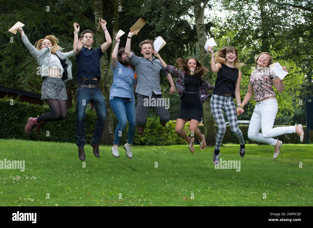 14/08/14 L/R: Ellie Rossi ABC, Dan Rowley ABB, Beth Abell A*BBB, Alex ...