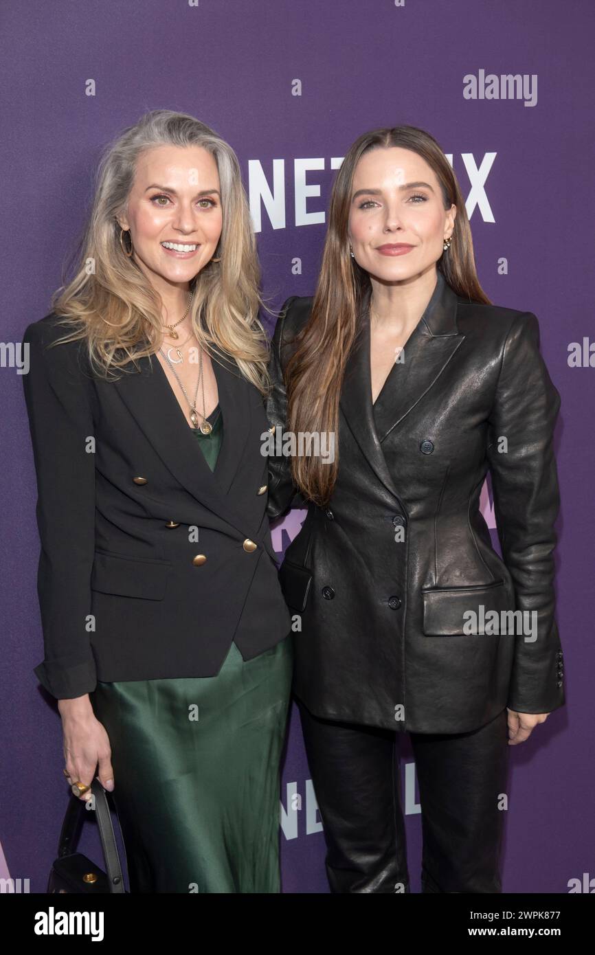 New York, United States. 07th Mar, 2024. (L-R) Hilarie Burton and ...