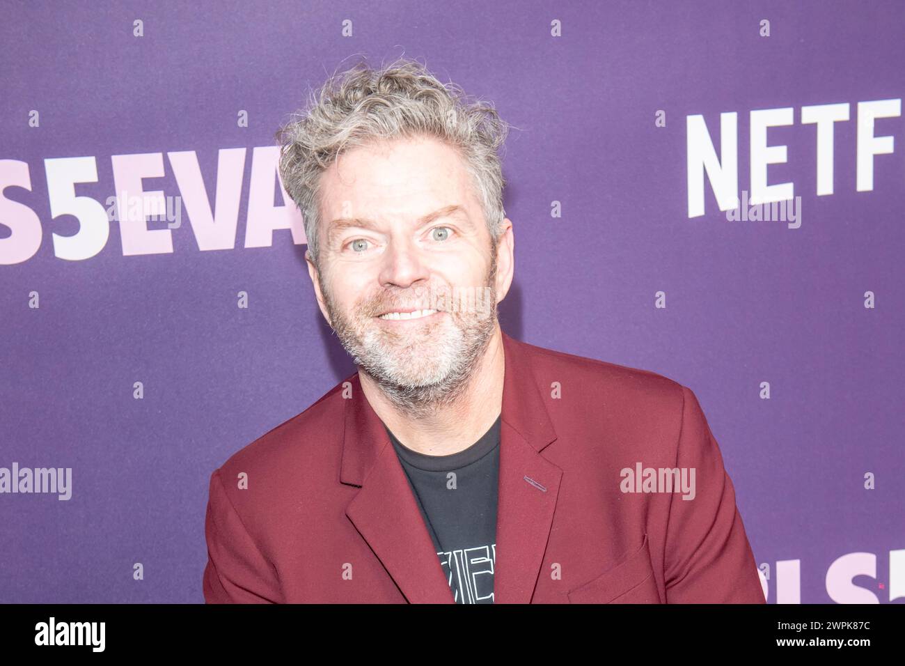 New York, United States. 07th Mar, 2024. Dave Holmes attends Netflix's ...