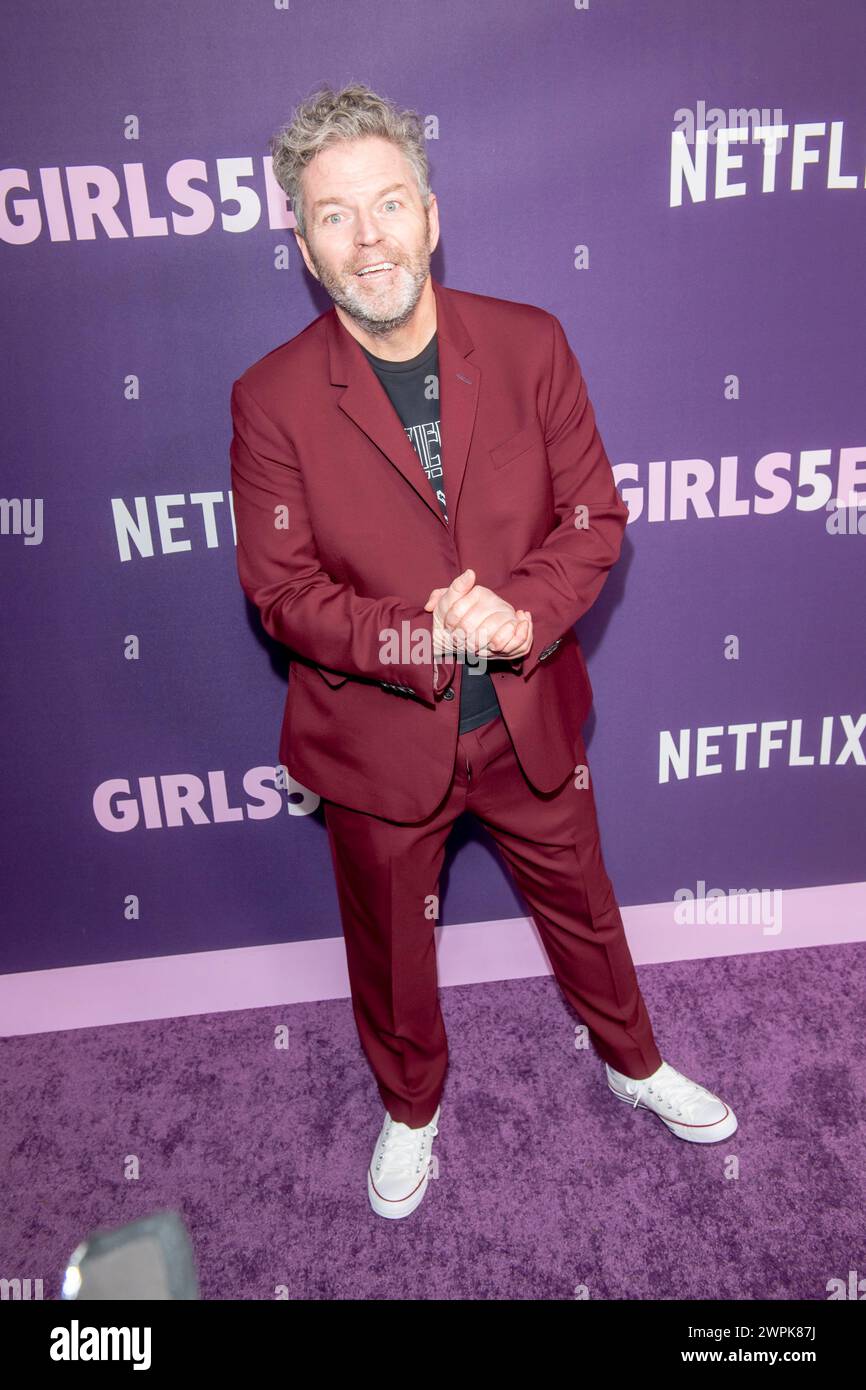 New York, United States. 07th Mar, 2024. Dave Holmes attends Netflix's ...