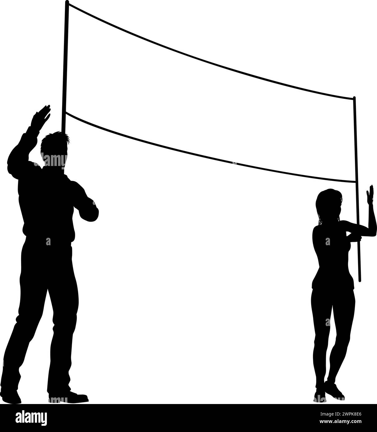 Protesters protestors woman banner signs holding marching Stock Vector ...