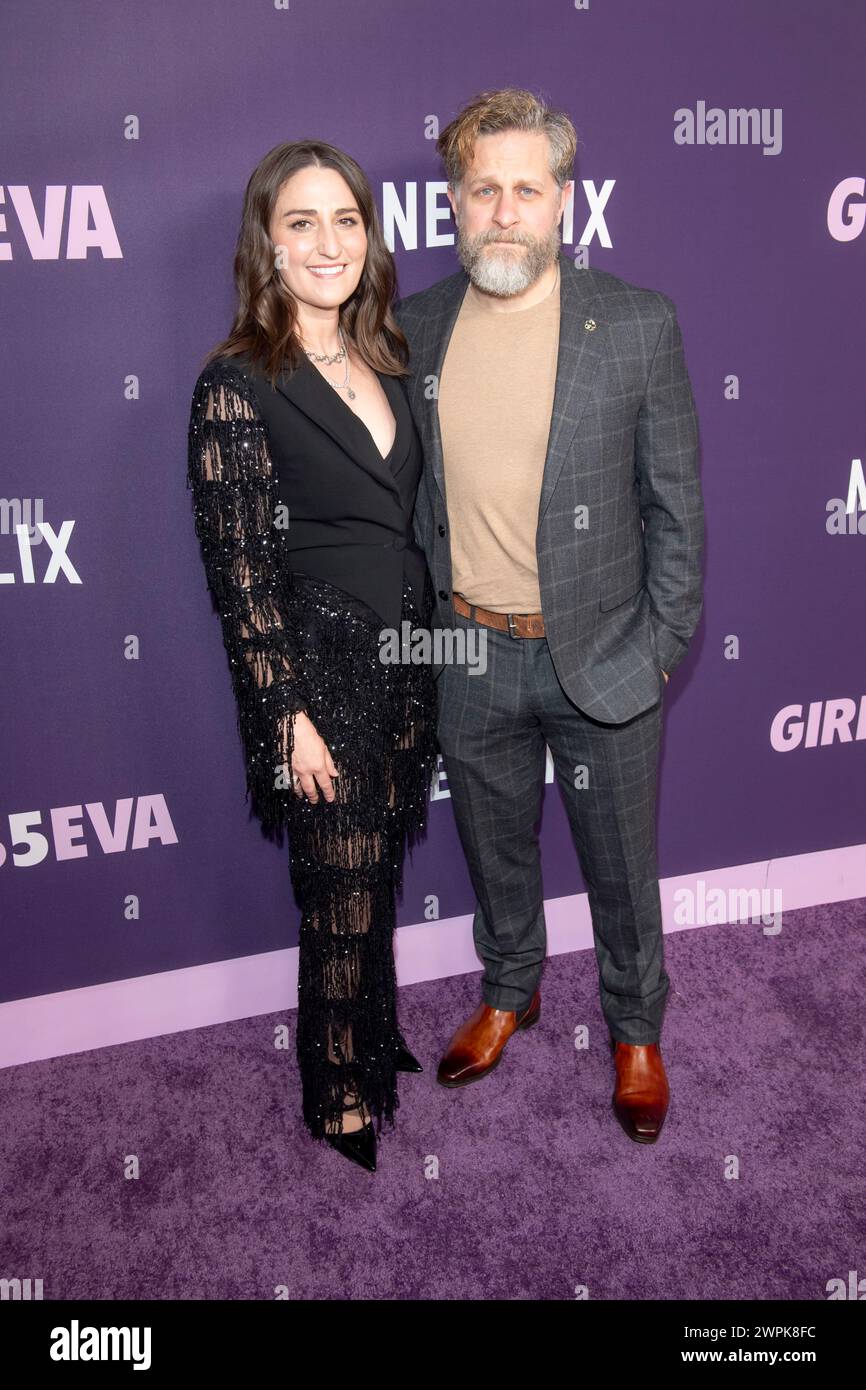 New York, United States. 07th Mar, 2024. (L-R) Sara Bareilles and Joe ...