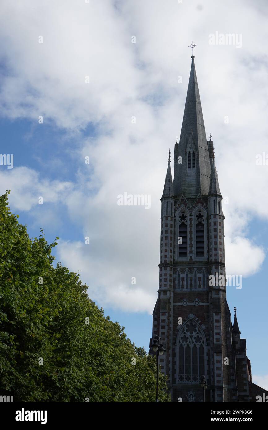 The tower of St John's Catholic Church Tralee. Ireland Stock Photo - Alamy