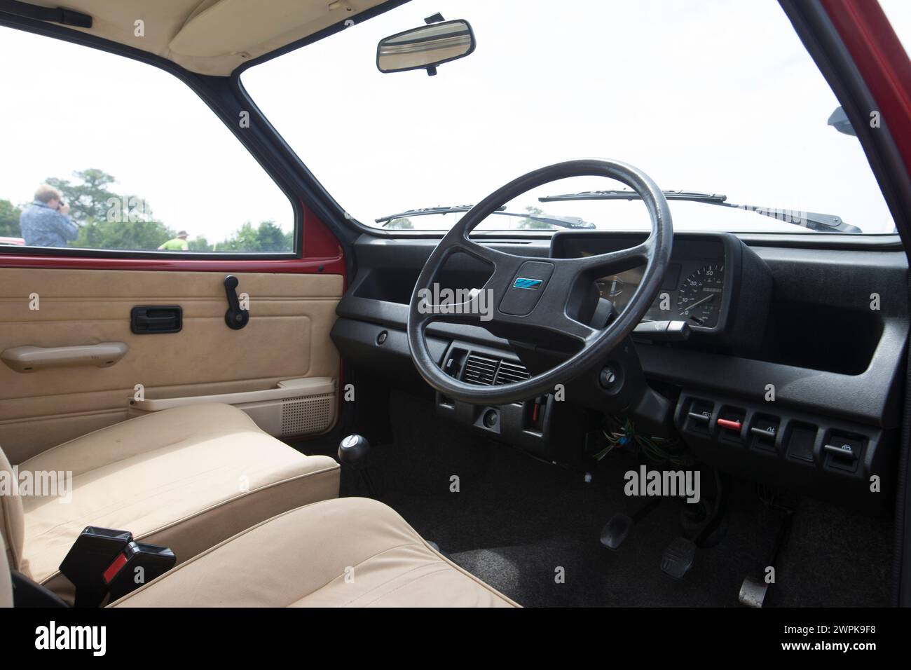 26/07/14 Princess Diana's Mini Metro is loaded onto its trailer after ...