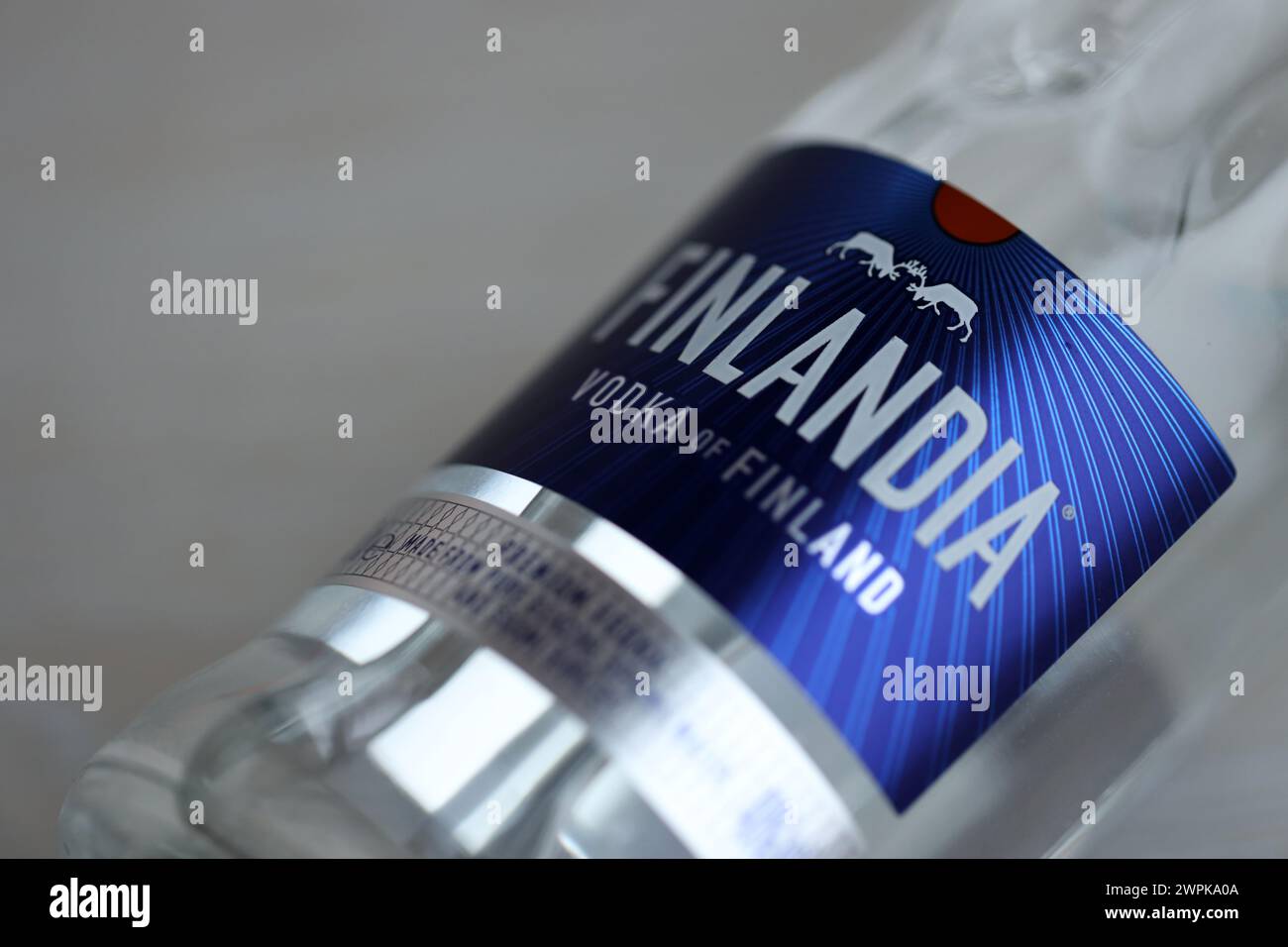 Finlandia vodka logo hi-res stock photography and images - Alamy