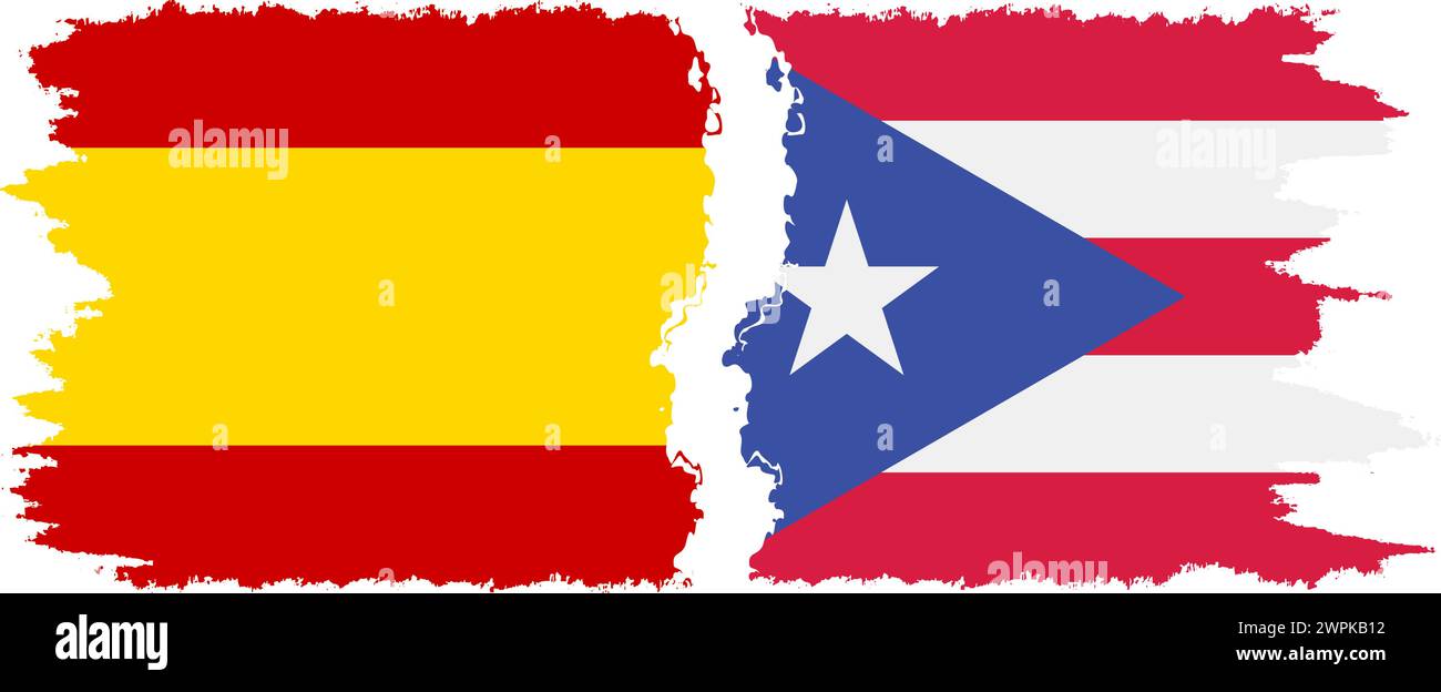 Puerto rico spain Stock Vector Images - Alamy