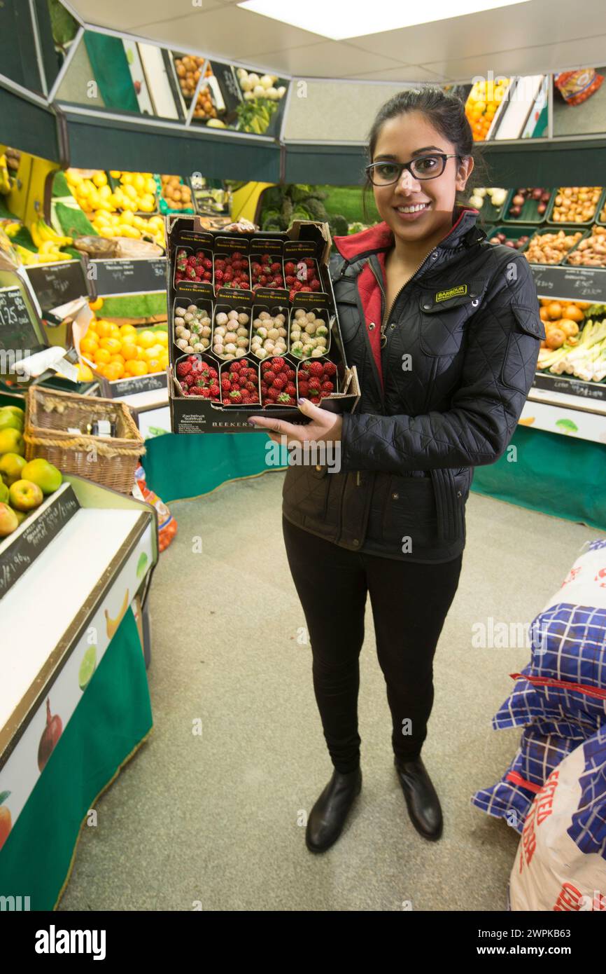 05/11/14 Greengrocer, Pinder Dayal, from Fresh Choice in Ashbourne. Is ...