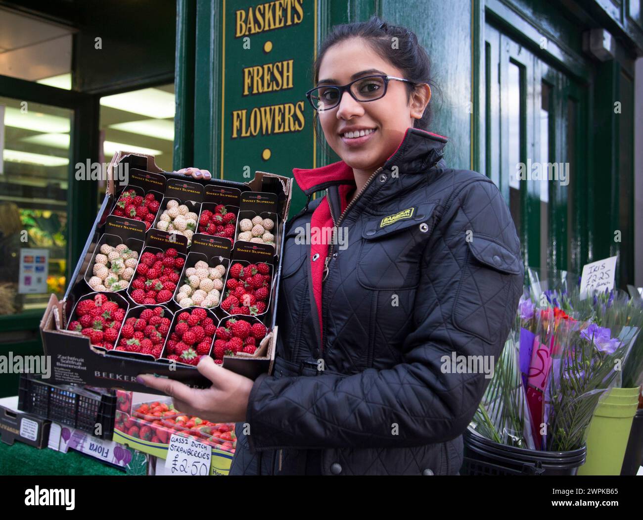 05/11/14 Greengrocer, Pinder Dayal, from Fresh Choice in Ashbourne. Is ...