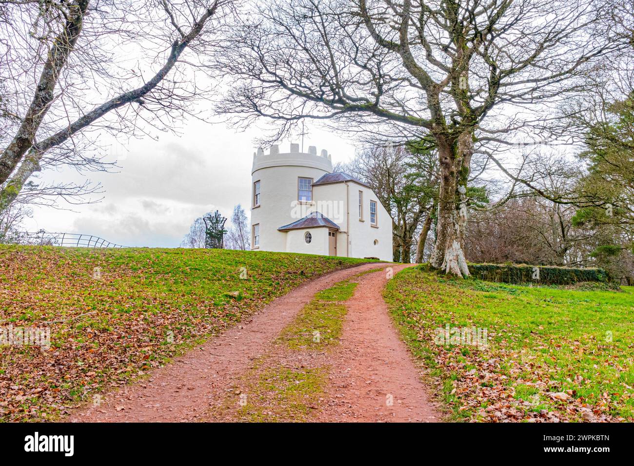 The Round House, The Kymin, Monmouth, Monmouthshire, NP25 3SF Stock ...