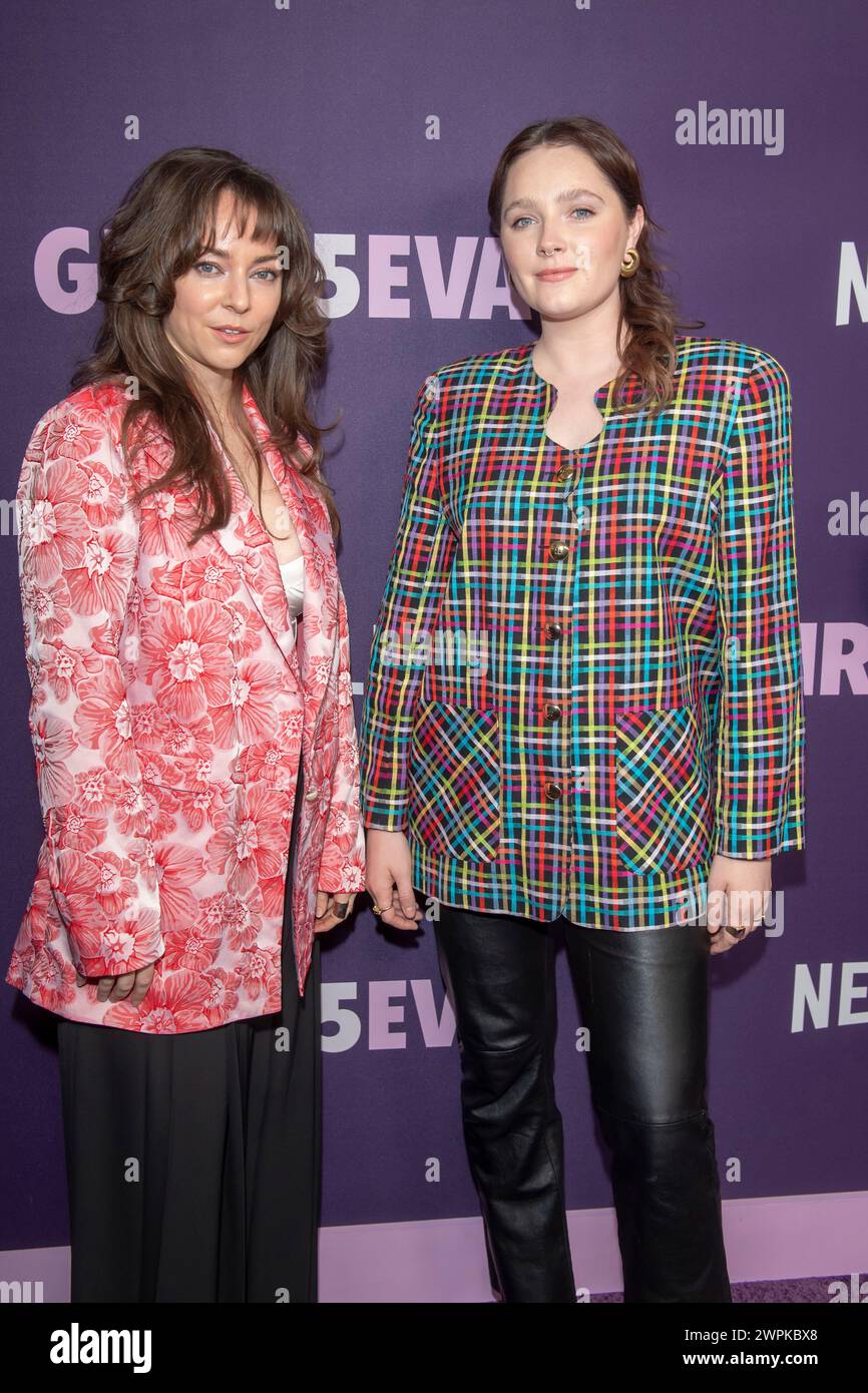 New York, United States. 07th Mar, 2024. (L-R) Kate Eastman and Amy ...
