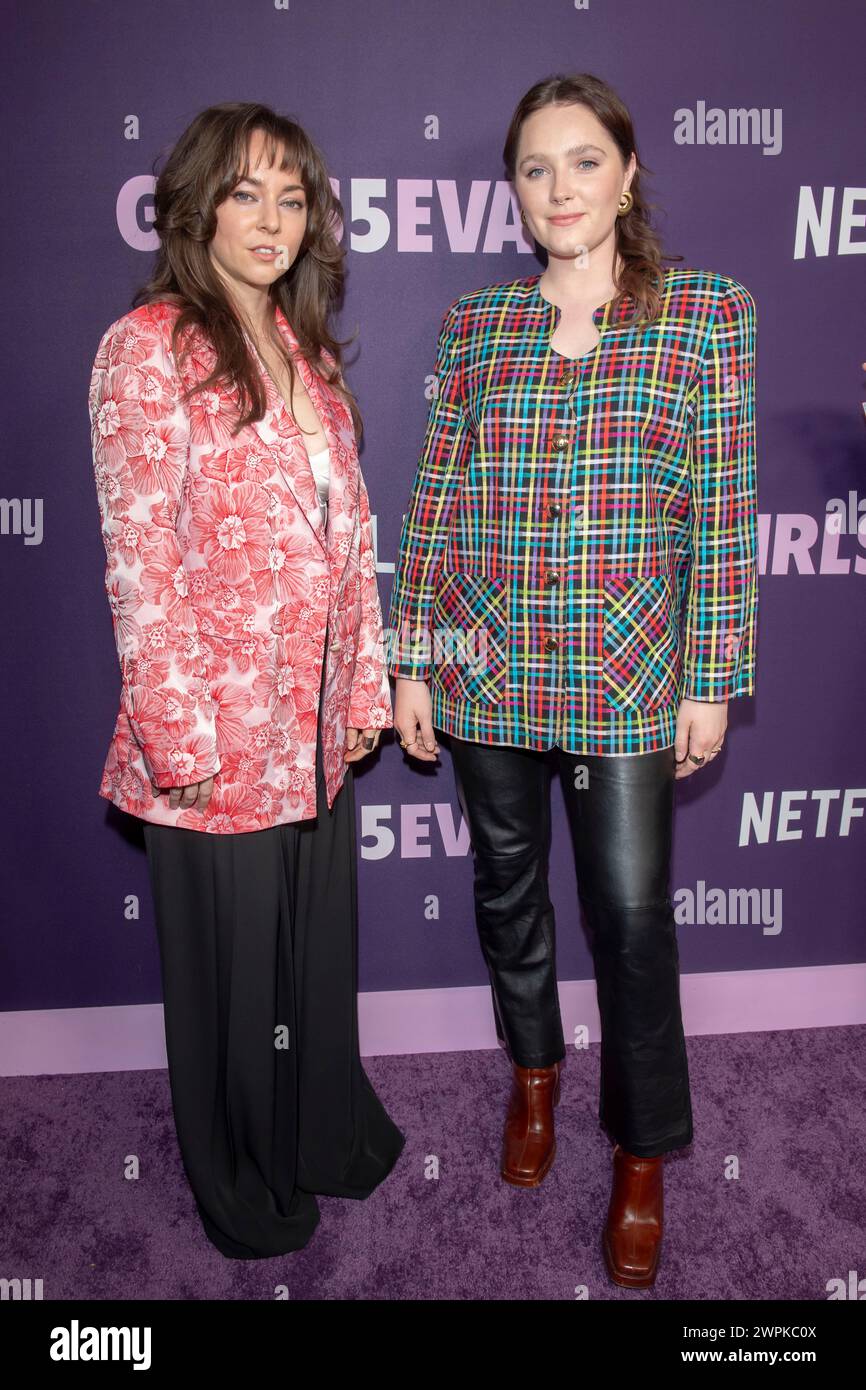 New York, United States. 07th Mar, 2024. (L-R) Kate Eastman and Amy ...