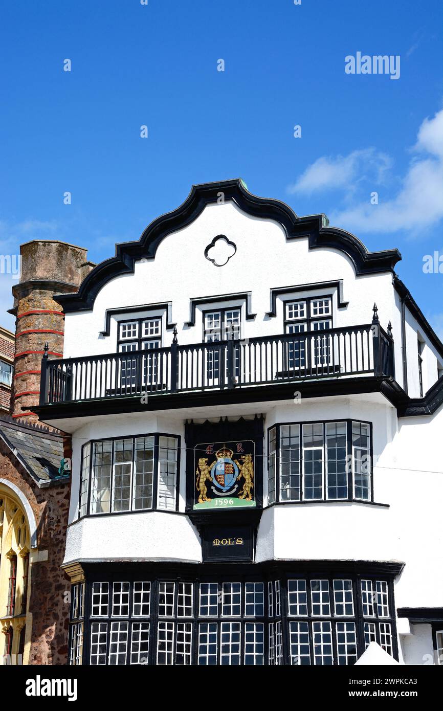 Front view of the Mols building in Cathedral Close in the city centre ...
