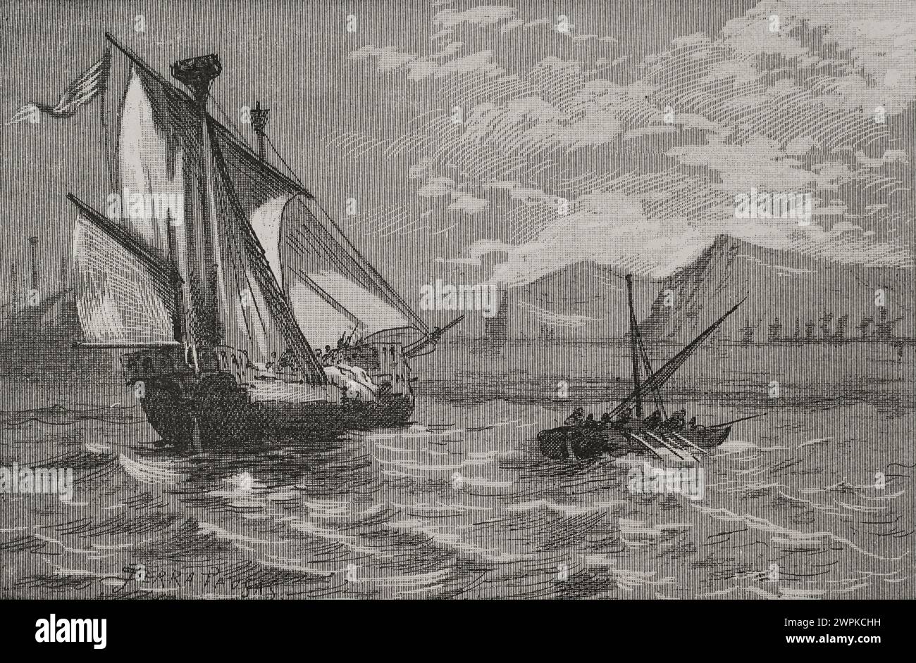 The embarkation on the barge hi-res stock photography and images - Alamy