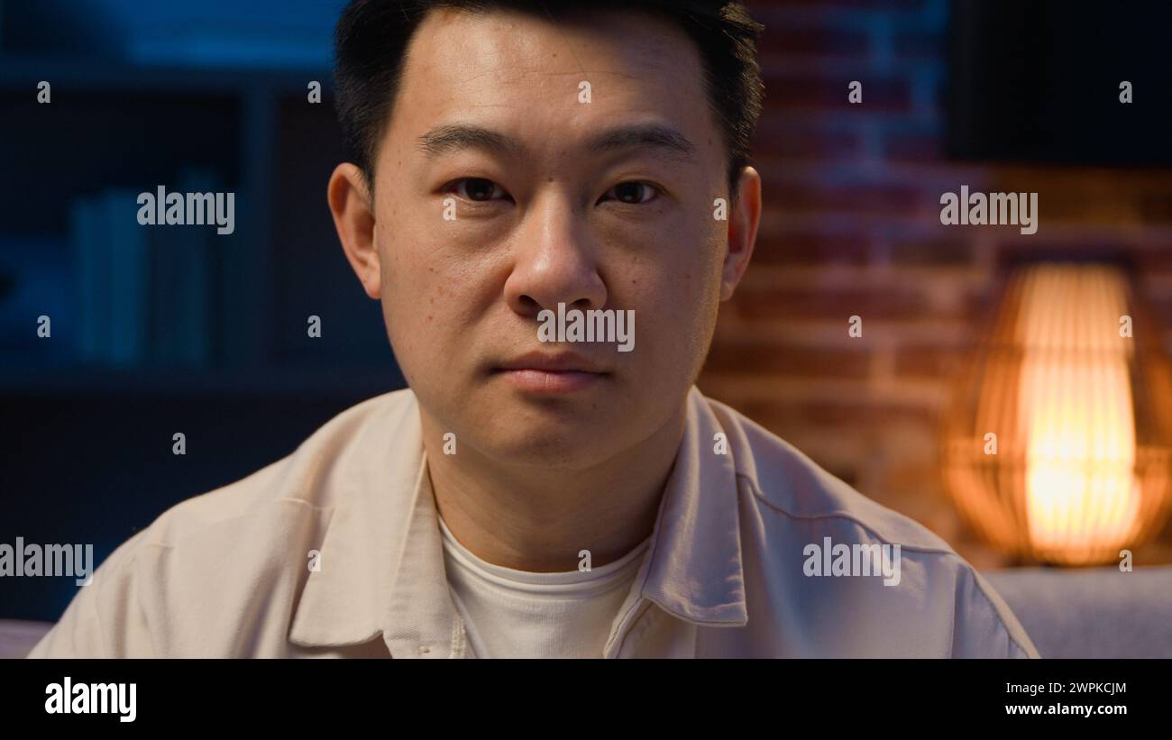 Korean people home at night hi-res stock photography and images - Alamy