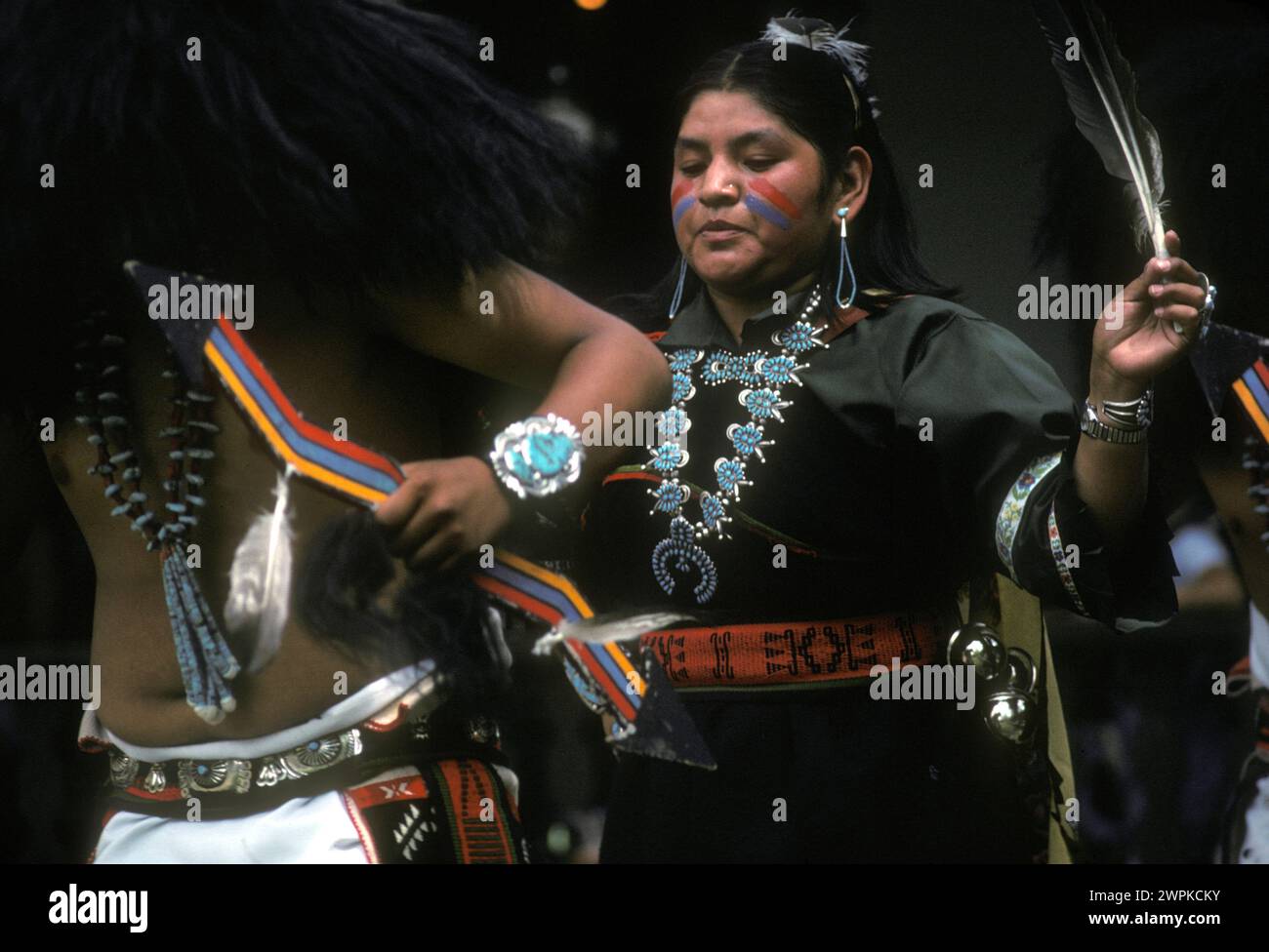 Native american dancers santa fe hi-res stock photography and images ...