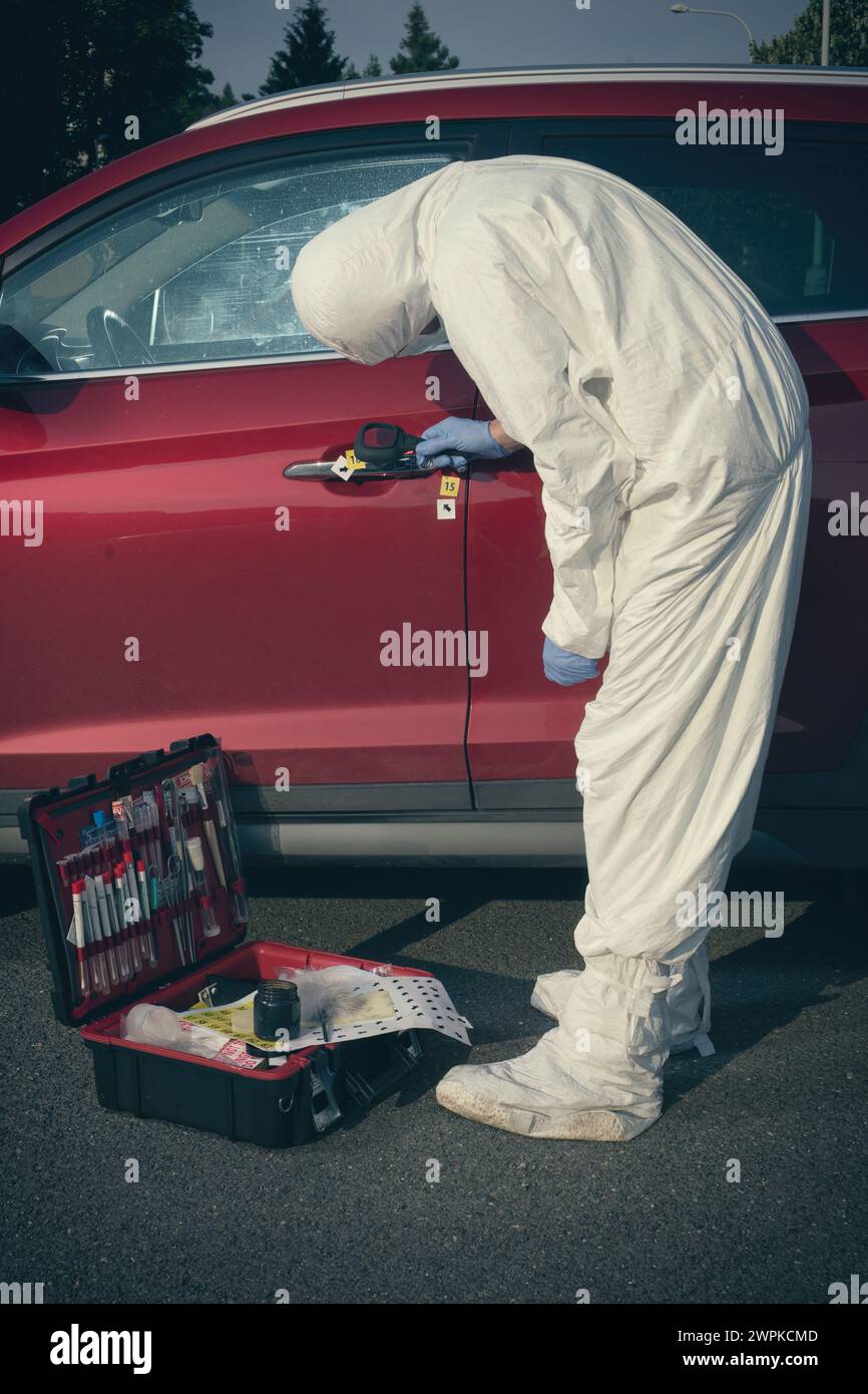 Crime scene investigation - finding and developing of fingerprints in ...