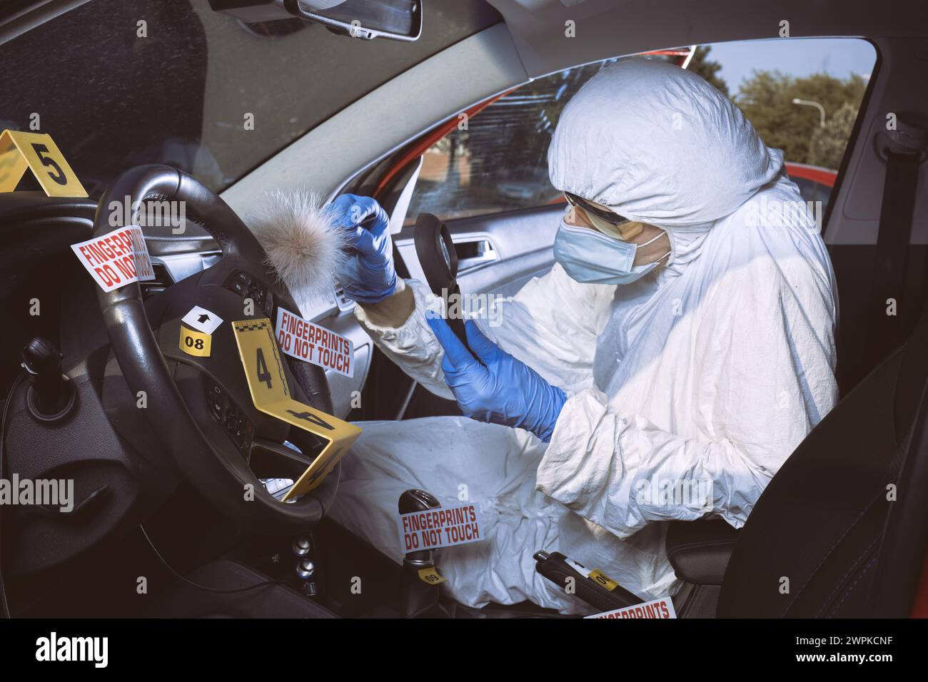 Crime scene investigation - finding and developing of fingerprints in ...